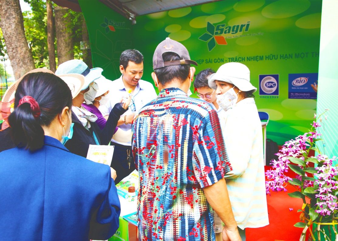 Sagri tham gia Festival Hoa Lan Thành phố Hồ Chí Minh, lần II năm 2023 - Tin tức Sagri